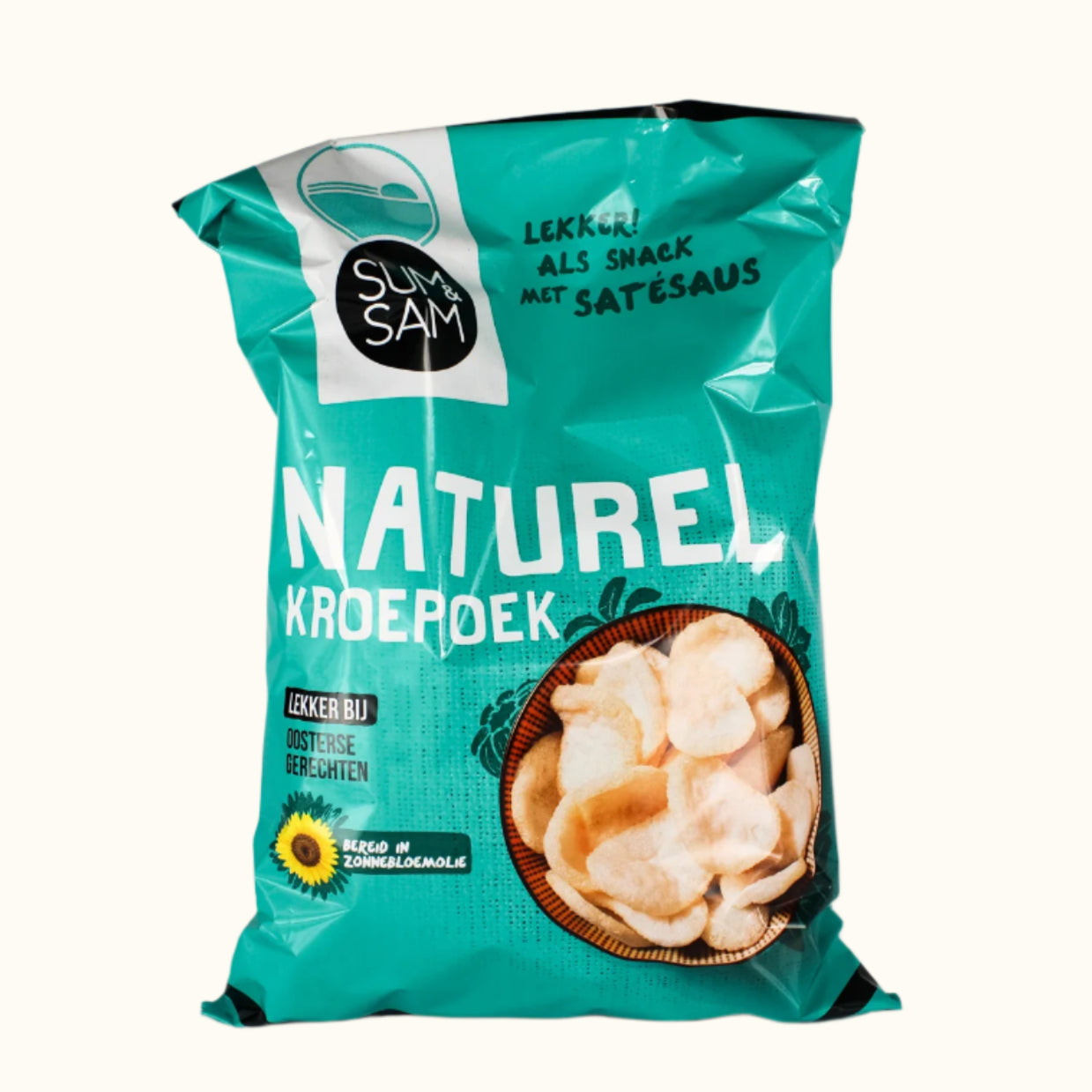 Sum Sam Kroepoek Natural 100g – Dutch Groceries