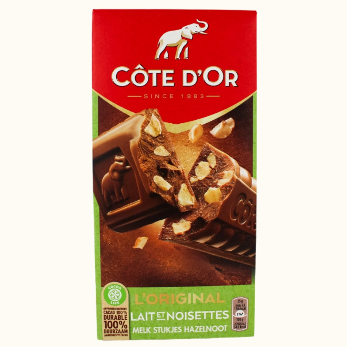 Côte D'or L'original Lait de Noisette 200g – Dutch Groceries