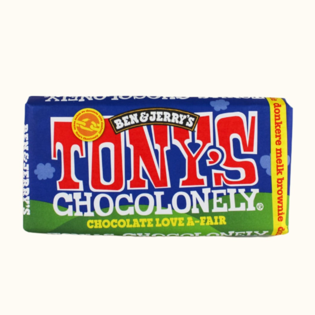 Tony's Chocolonely Dark Milk Chocolate Brownie 180g – Dutch Groceries