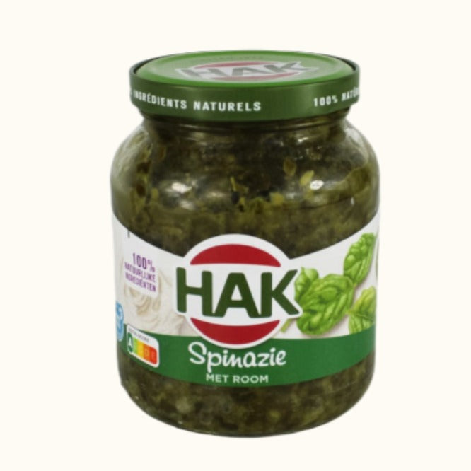 Hak Spinach with Cream 370ml – Dutch Groceries