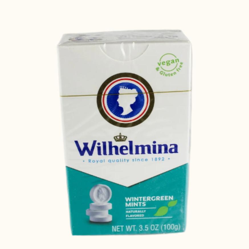 Wilhelmina Wintergreen Mints Box 100g – Dutch Groceries