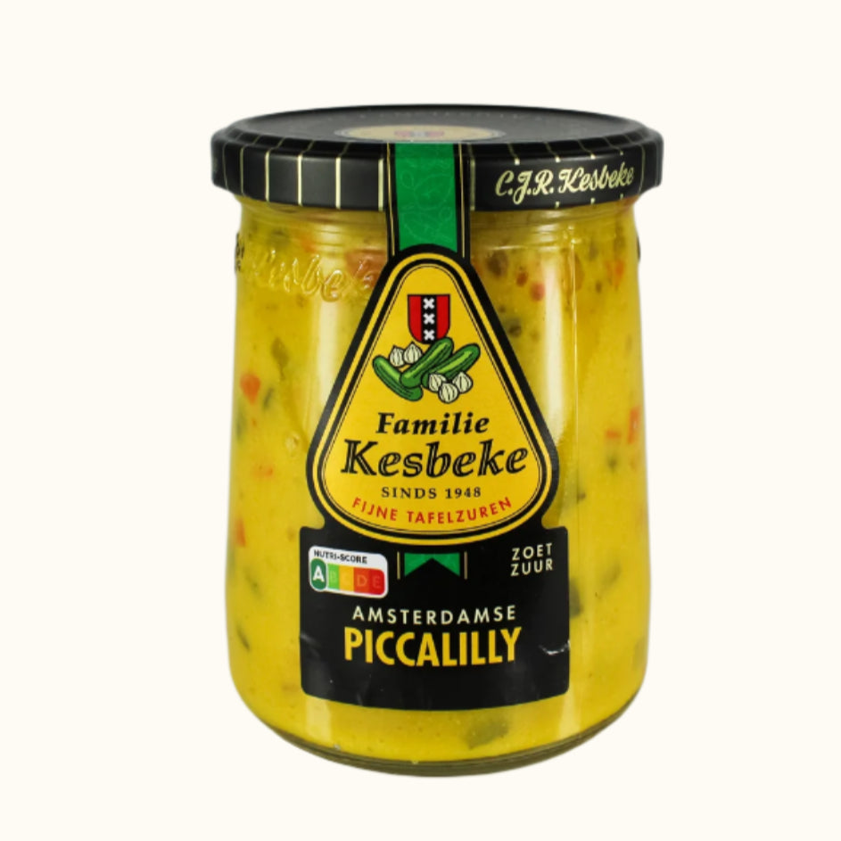 Kesbeke Piccalilly (Amsterdamse Piccalilly Zoetzuur) 500ml – Dutch ...