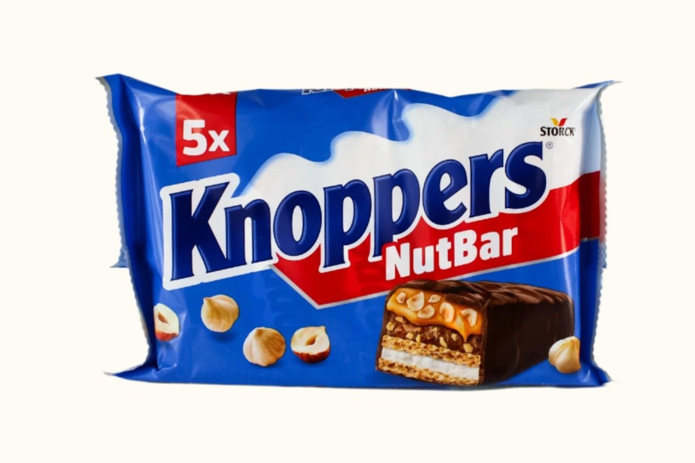 Knoppers Nutbar 5-pack 200g – Dutch Groceries