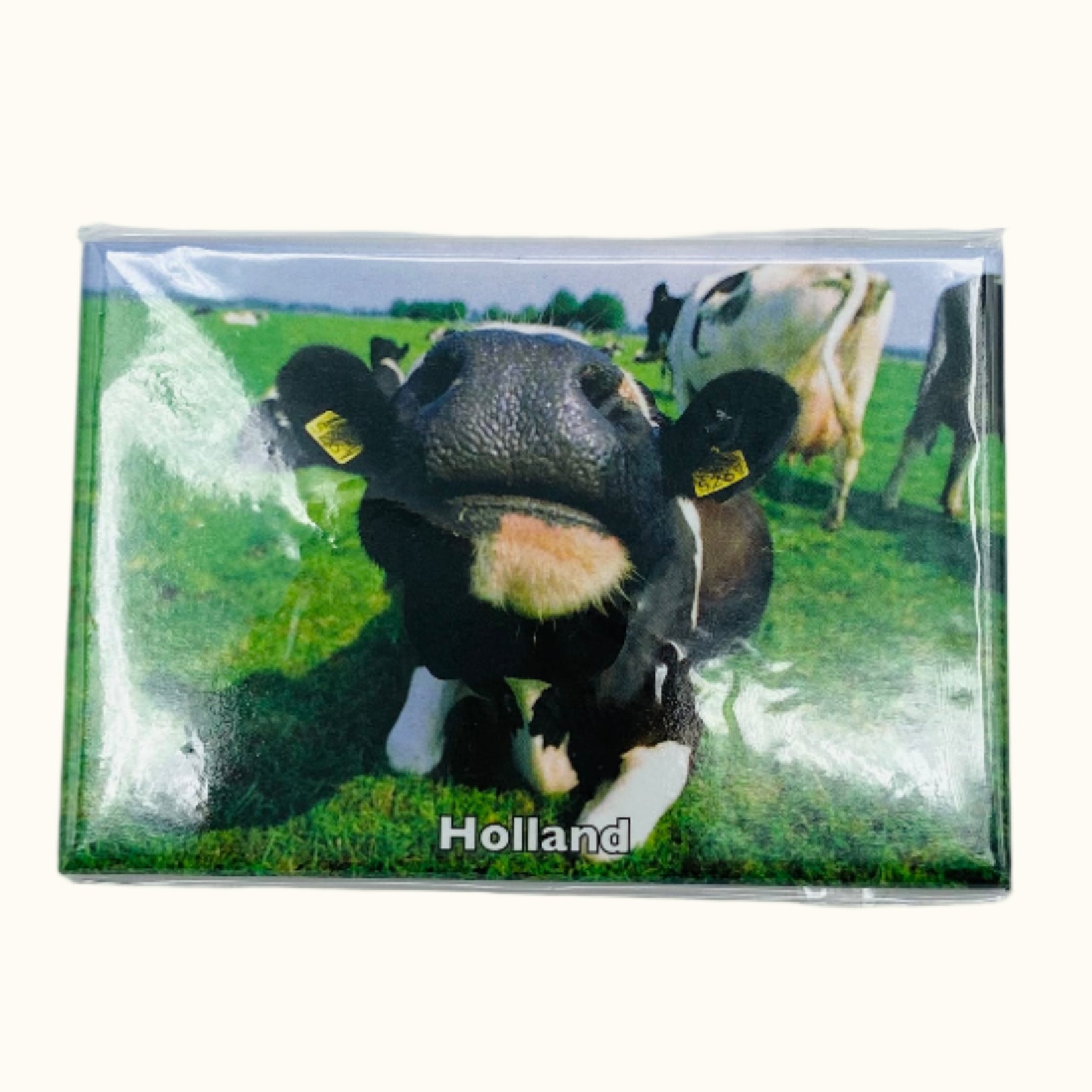 Holland Cow Magnet – Dutch Farm Fridge Magnet – Dutch Groceries